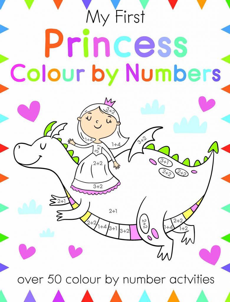 My First Princess colour by numbers - iseek