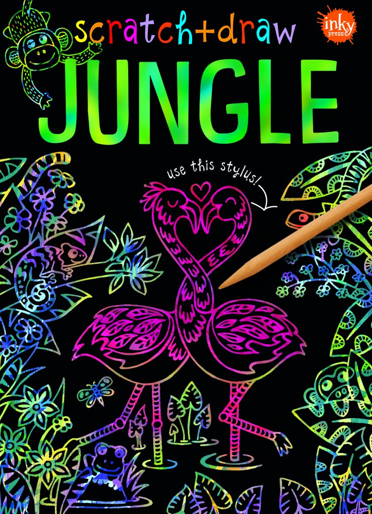 Scratch and draw Jungle - iseek