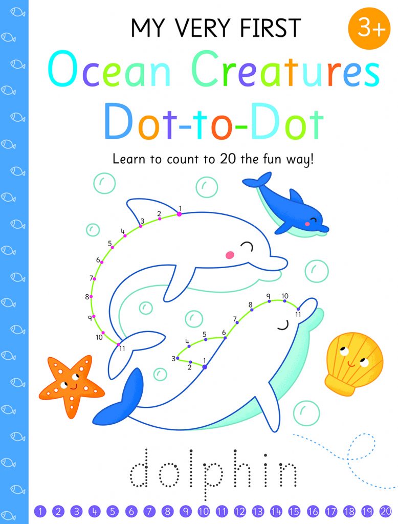 Ocean creatures Dot-to-dot - iseek