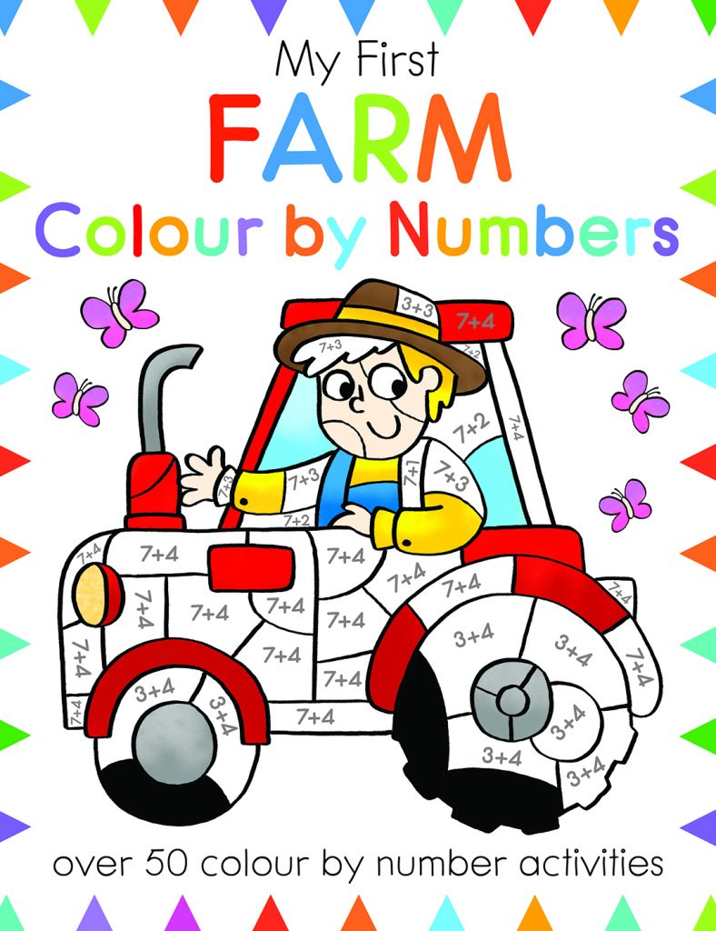 My First Farm Colour by numbers - iseek