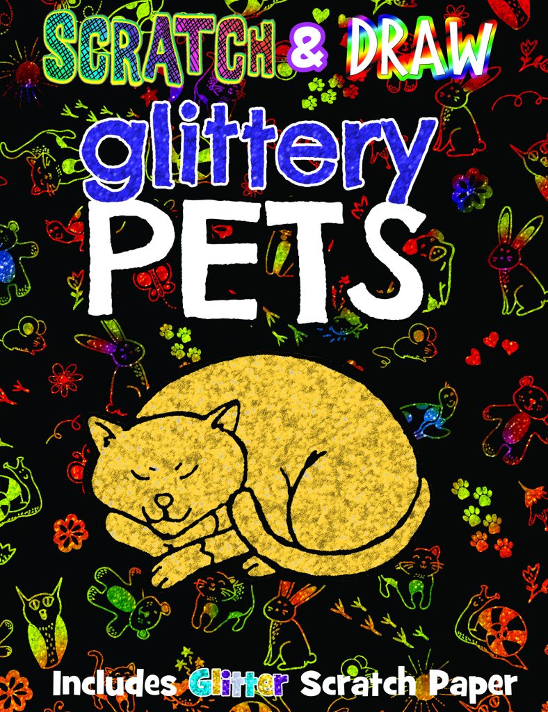 Scratch & Draw Glittery Pets - iseek