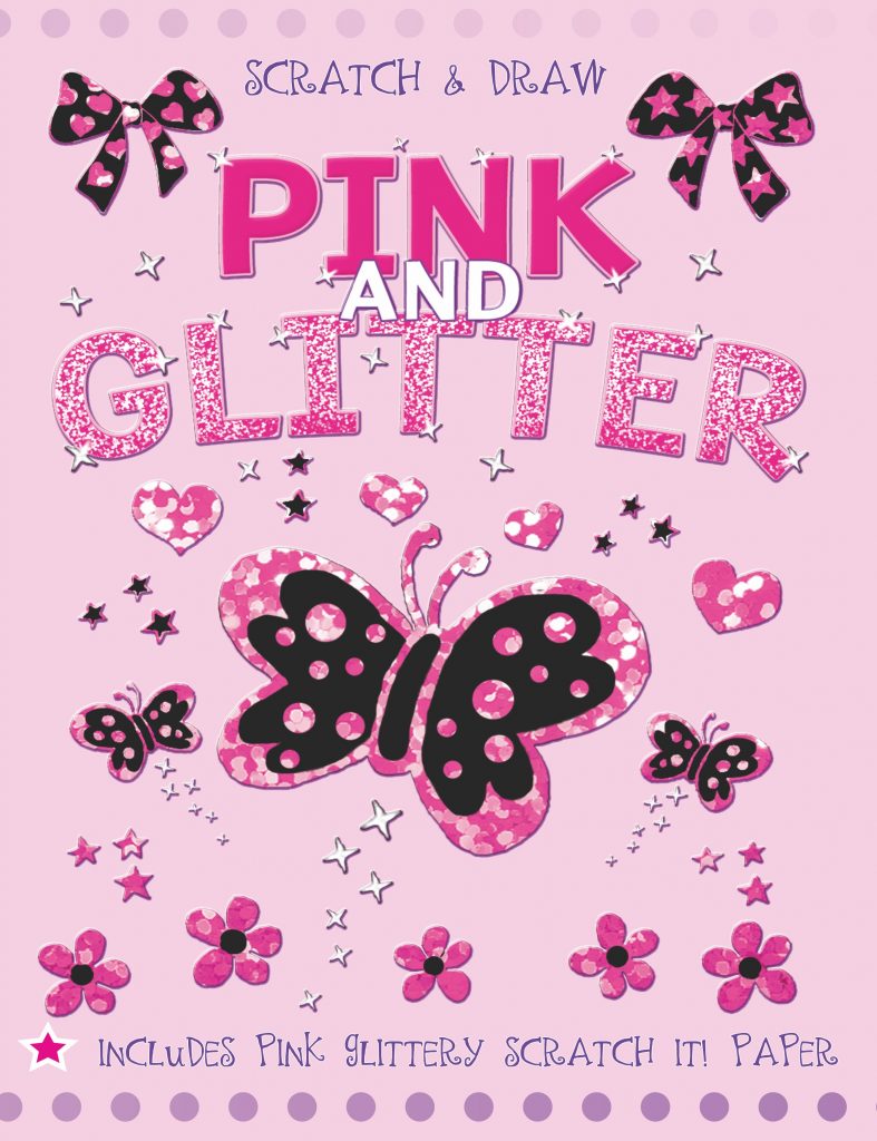 Scratch & Draw Pink and Glitter - iseek