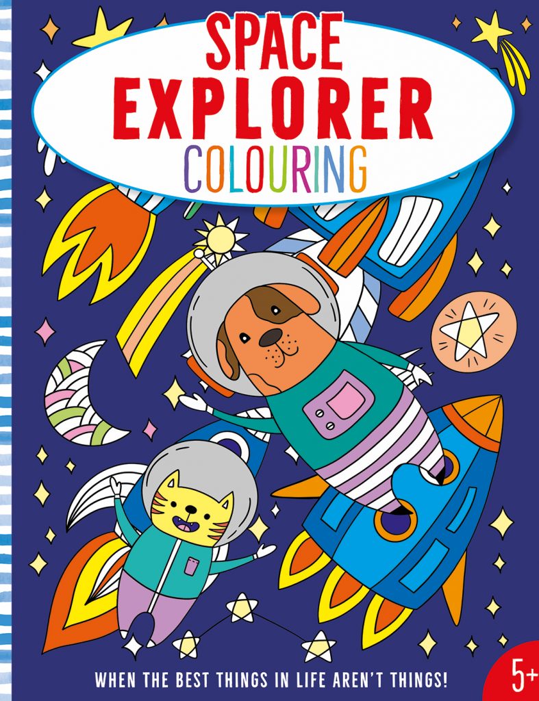 Space explorer colouring - iseek