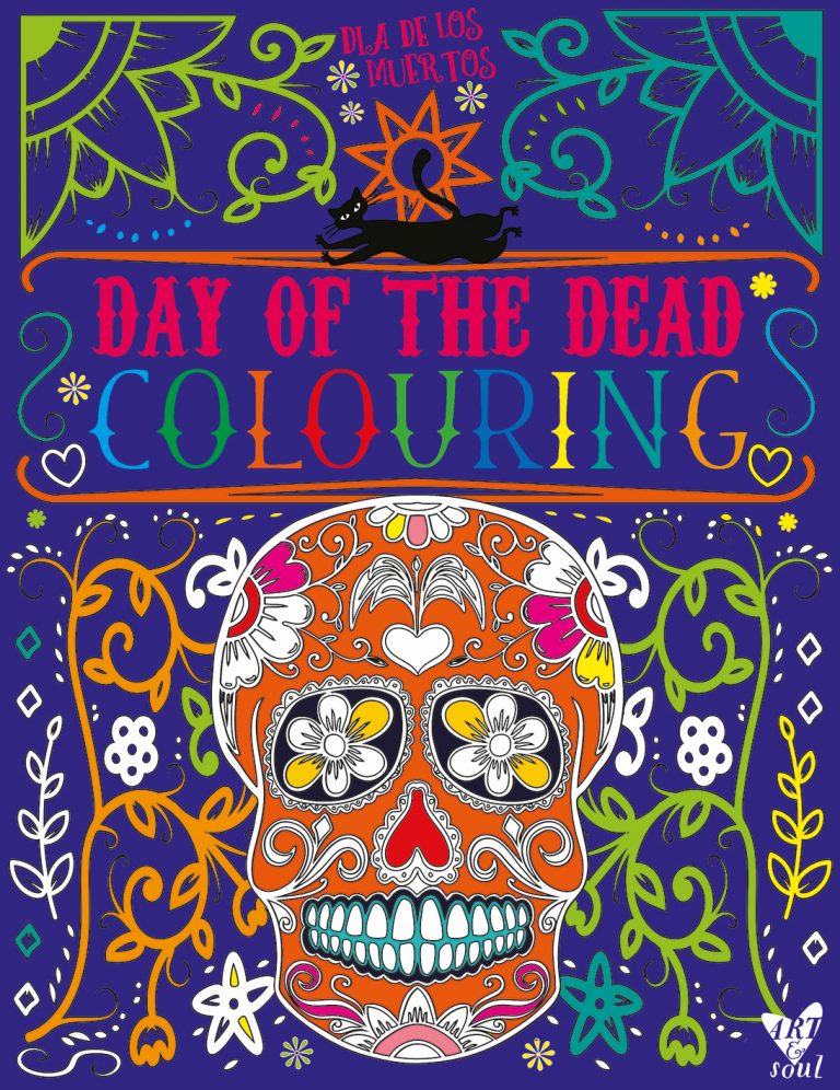 Day of the dead colouring - iseek