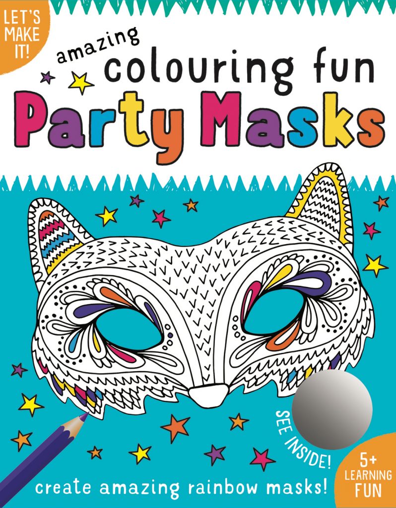 Colouring fun party masks - iseek